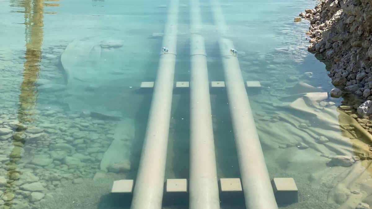 Outfall Discharge Pipe Installation