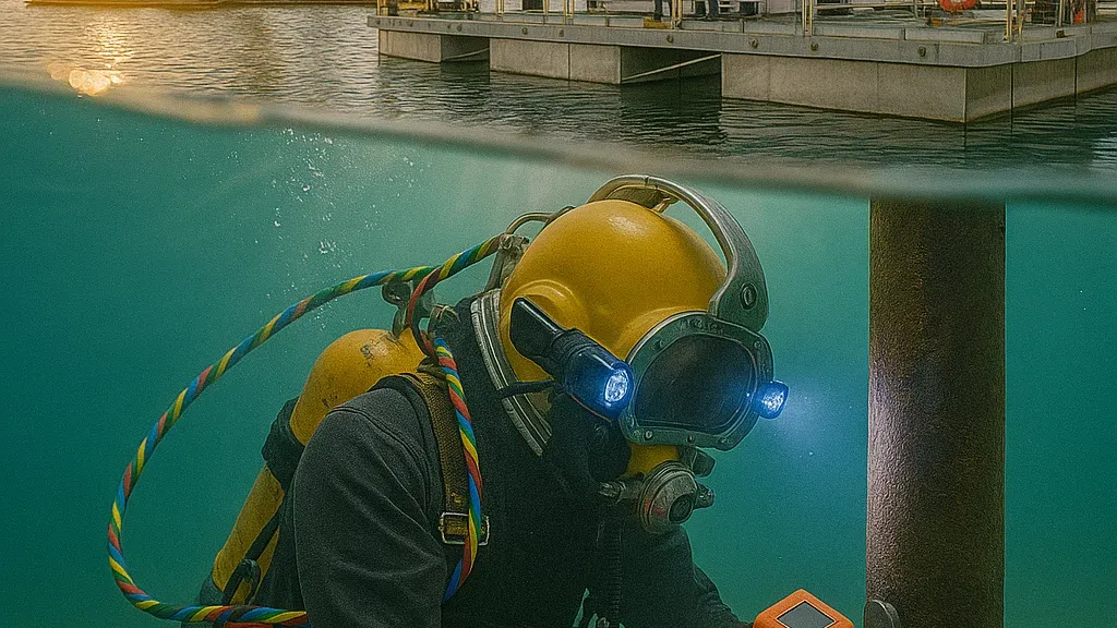 Commercial Diving & Marine Services | Blue Core Marine Works